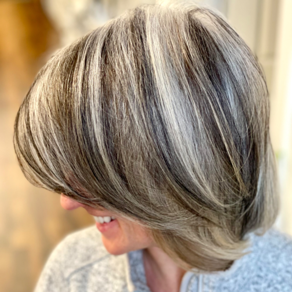 Natural Gray-Blending for Soft, Natural Hair Color