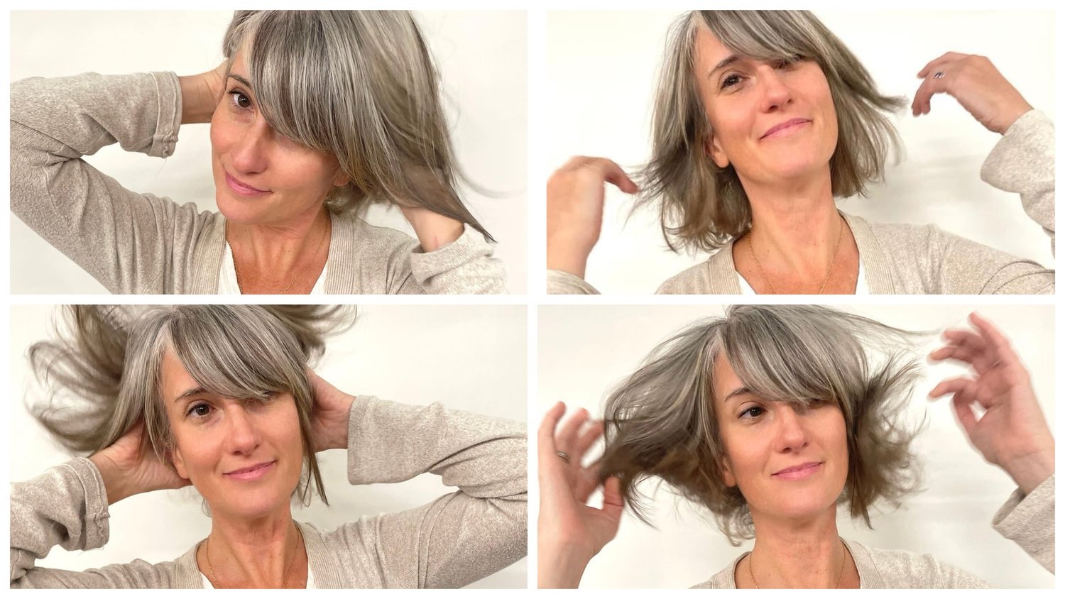 Natural Gray-Blending for Soft, Natural Hair Color