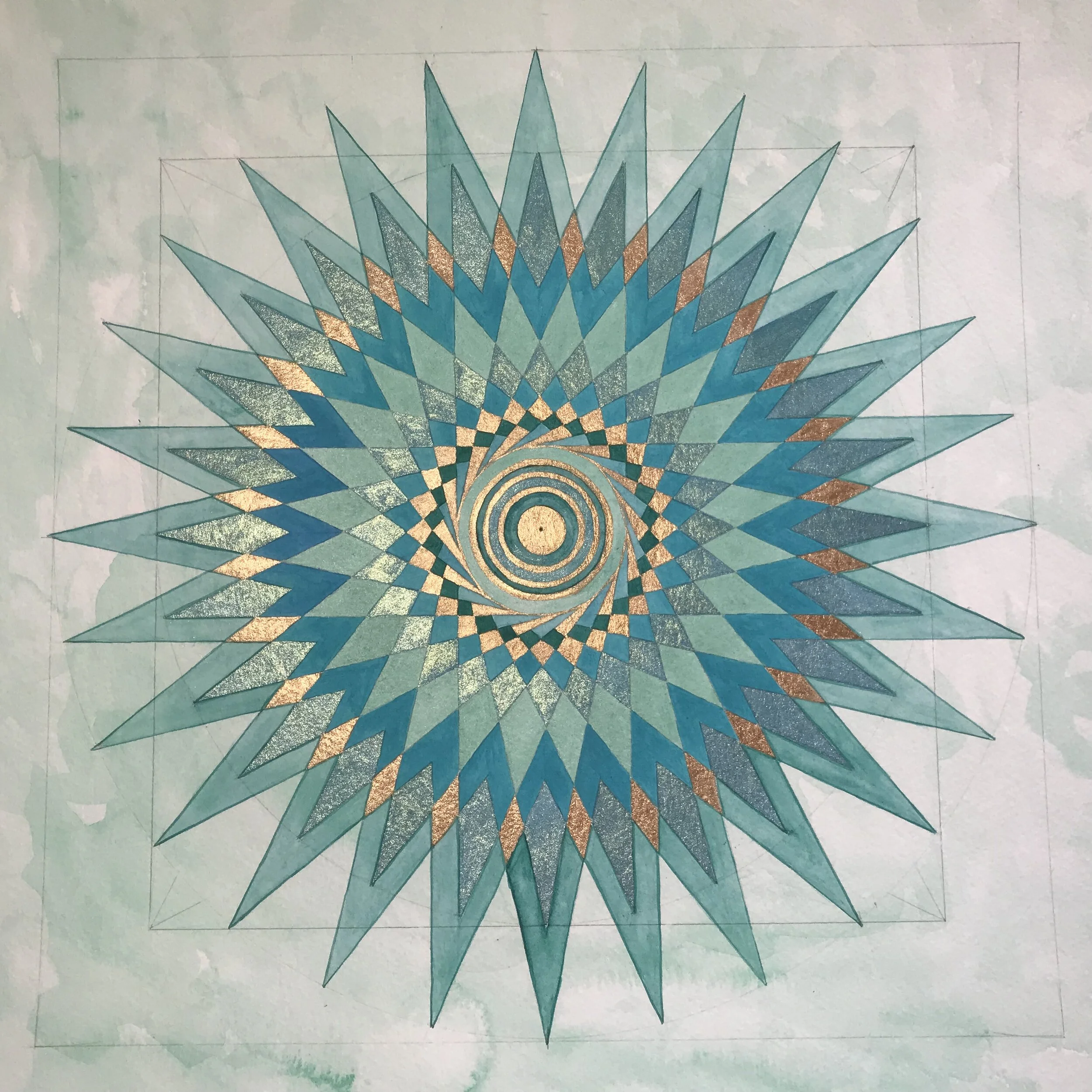 Sacred Geometry Paintings and Workshops| Sacred Intuitive Art