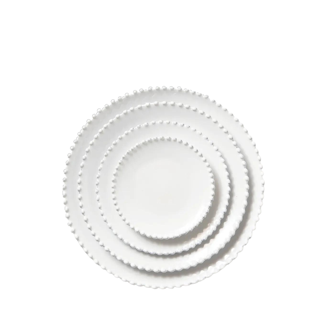 Parla Dinnerware Set Hire — Black Saucers