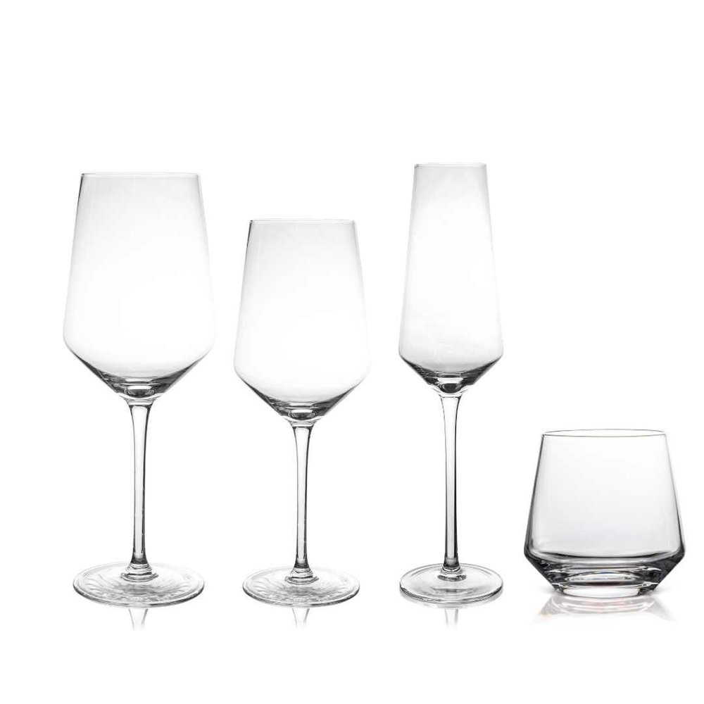 Glassware Hire for Weddings & Events — Black Saucers