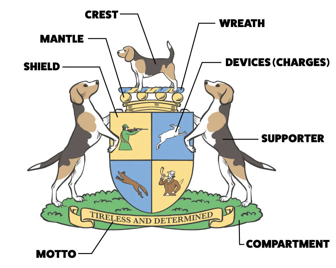 Hound Coat Of Arms