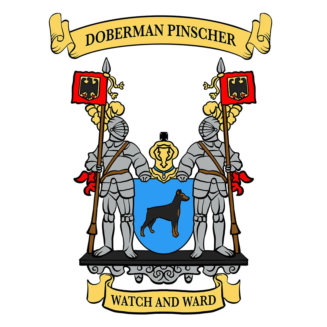 Coat Of Arms Supporters Dogs