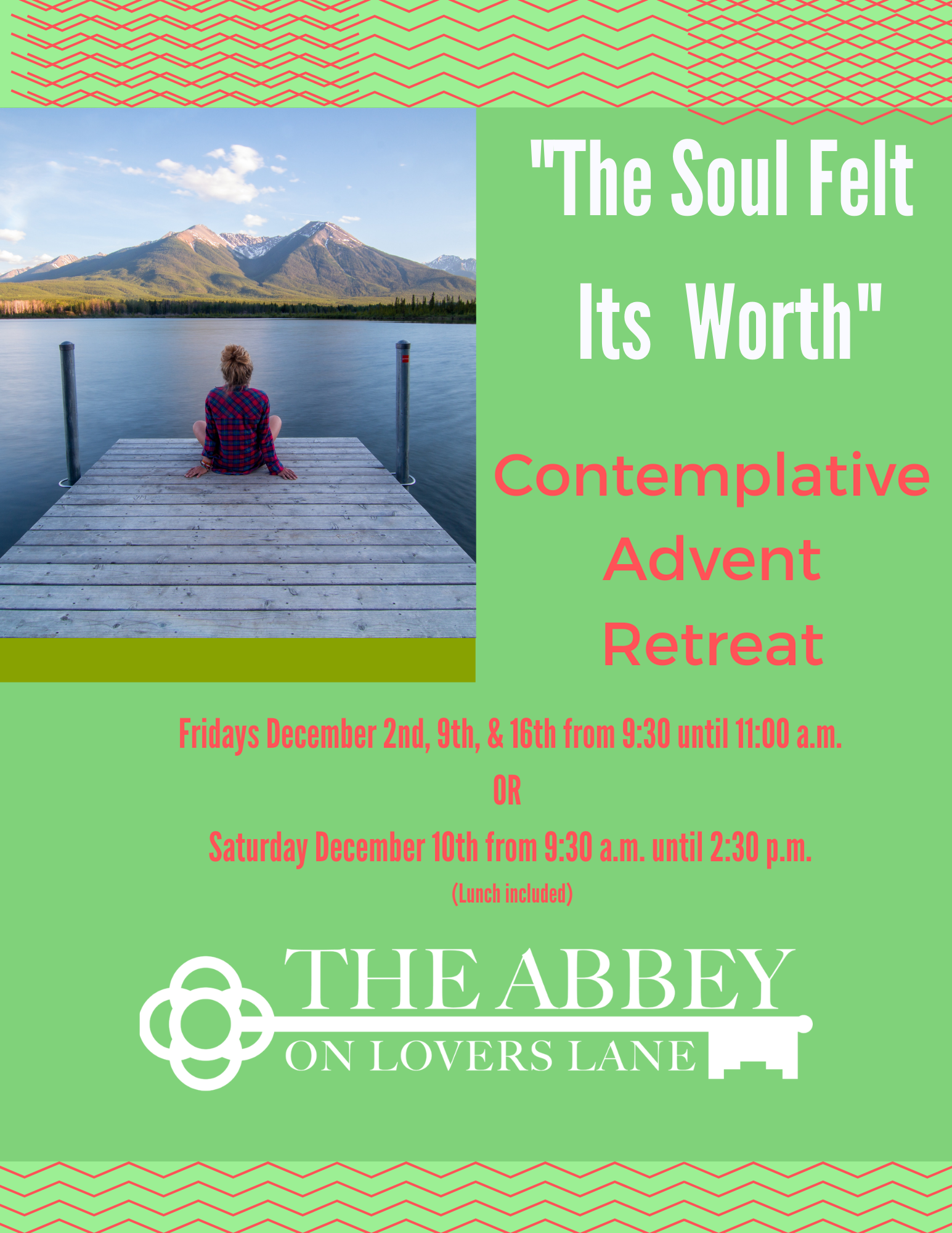 Contemplative Advent Retreat - All Day - Saturday Dec. 10th 9:30 a.m ...