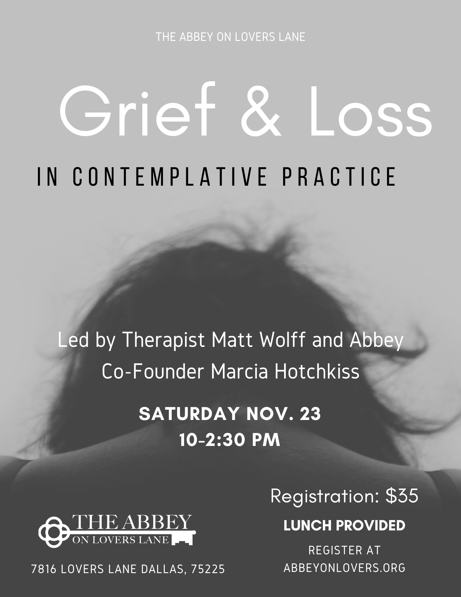 Grief & Loss in Contemplative Practice - Saturday - 10 AM - 2:30 PM ...