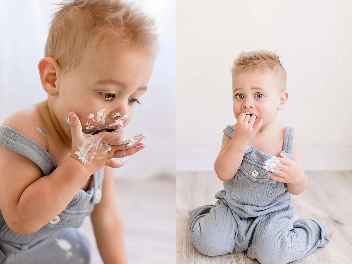 How Much Your Baby Will Change In One Year | Milestone Portraits In ...
