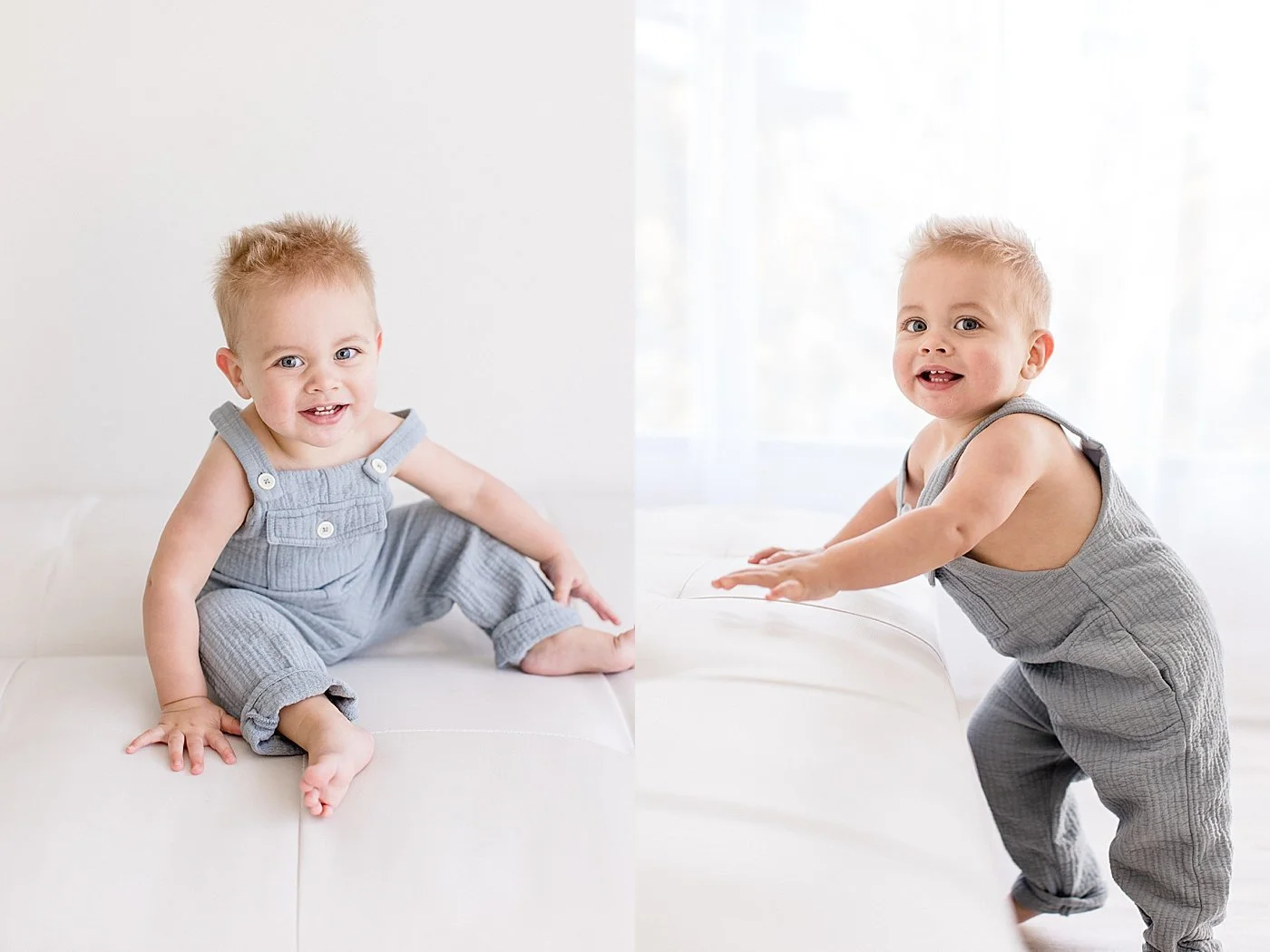 How Much Your Baby Will Change In One Year | Milestone Portraits In ...