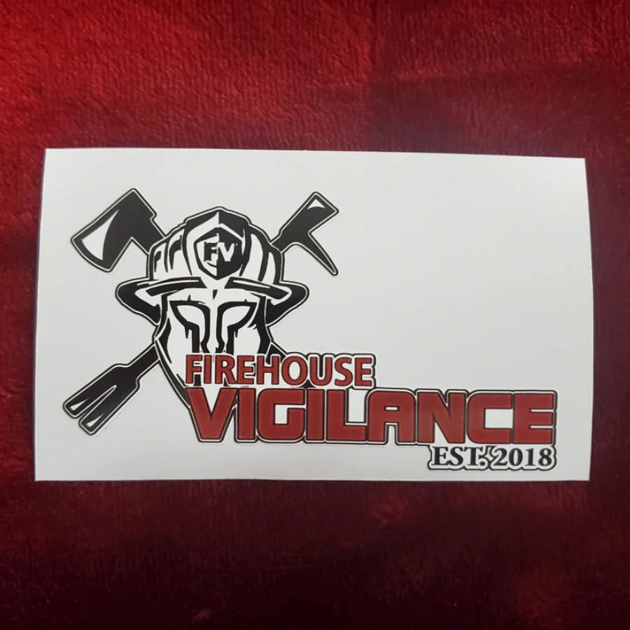 FHV - Vinyl Stickers — Firehouse Vigilance