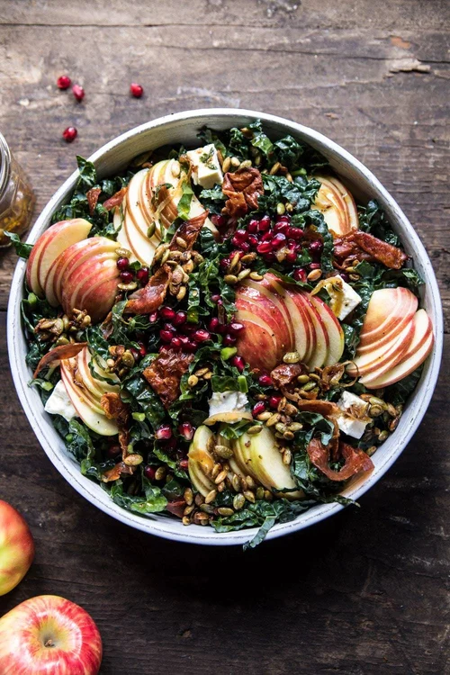 Fall Harvest Honeycrisp Apple and Kale Salad — Blue Ridge Apple Growers ...