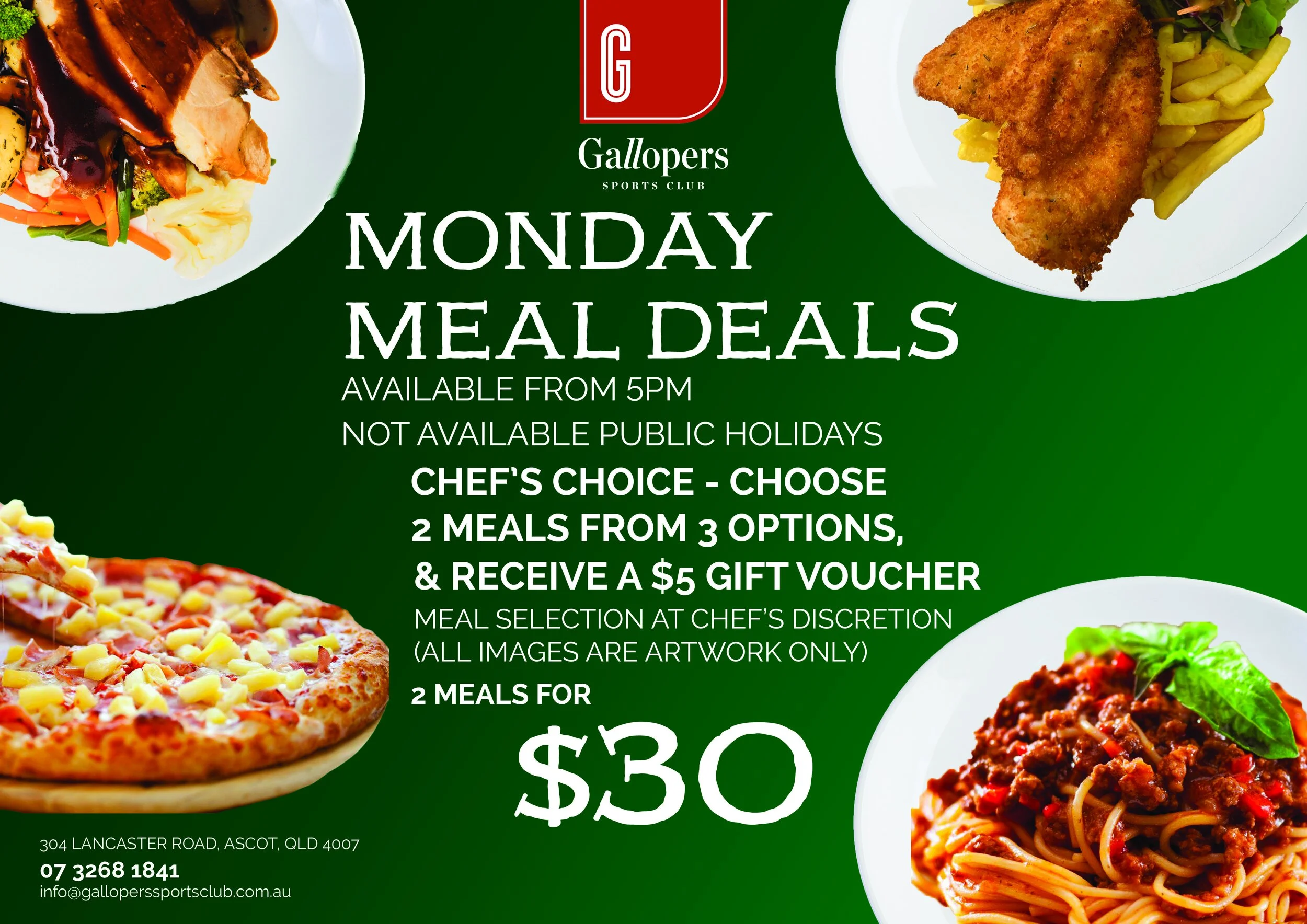 MEAL DEALS — GALLOPERS