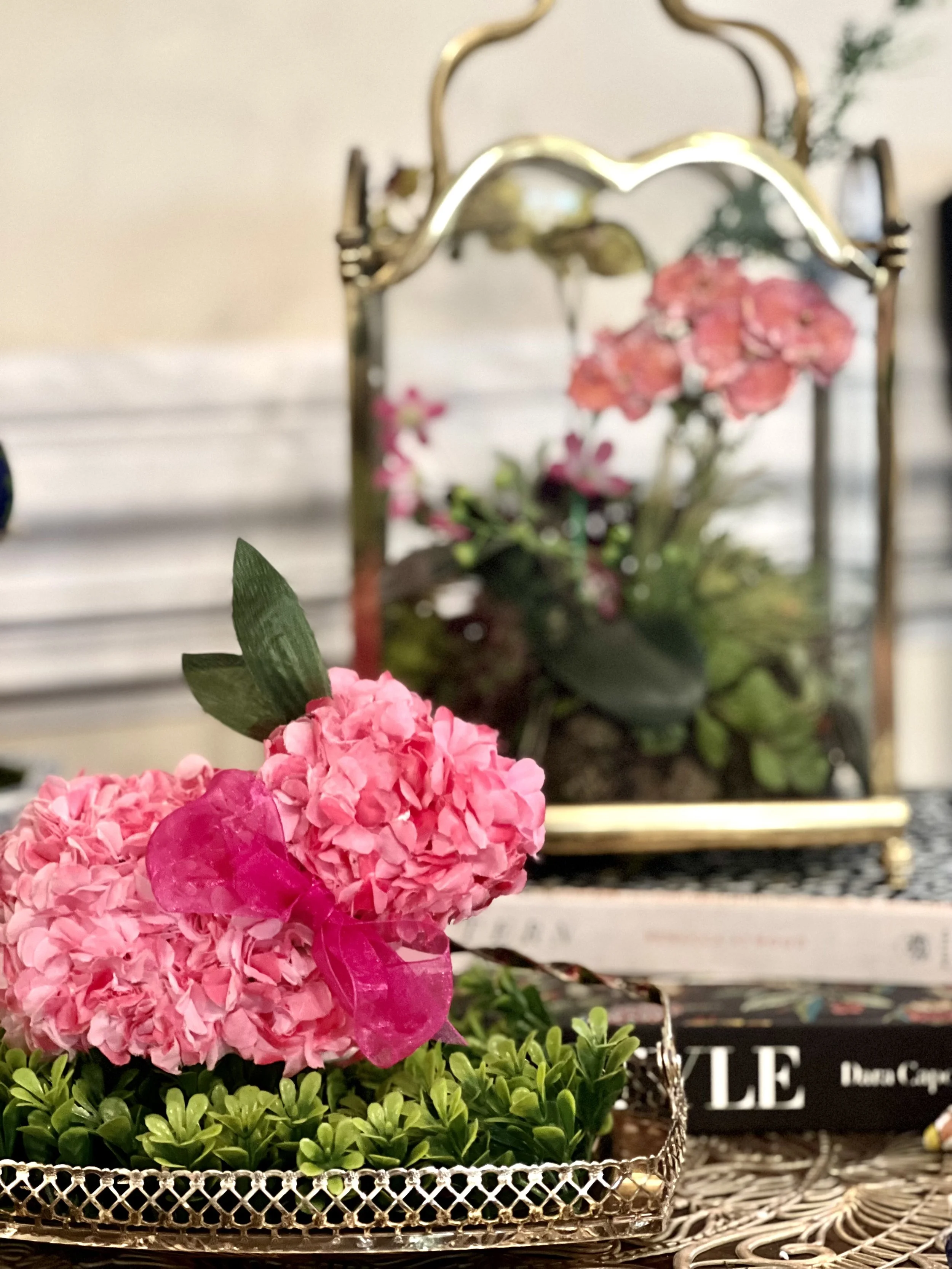 faux floral or boxwood bunny — The ish