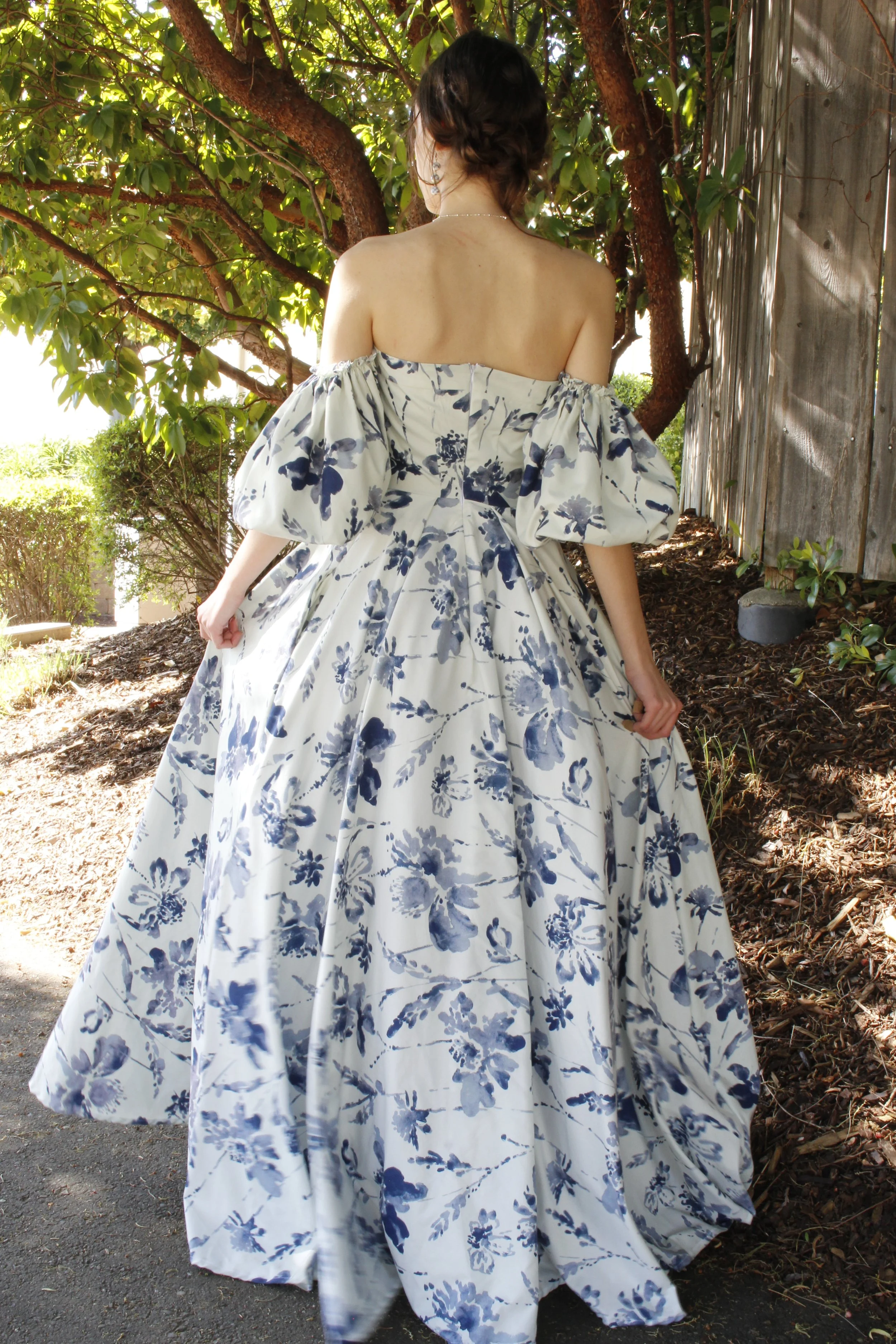 Off The Shoulder Prom Dress Pattern — PaperStxrs
