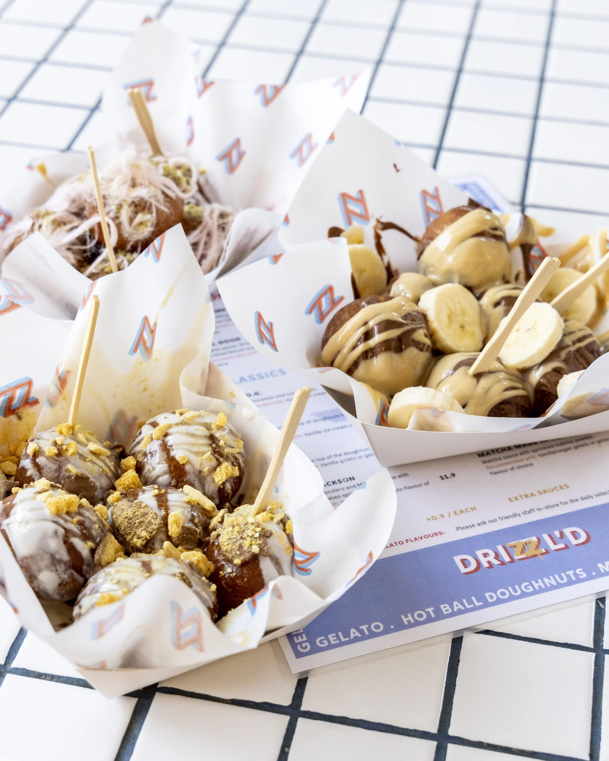 CHURROS Vs HOT BALL DOUGHNUTS — Drizzl'd