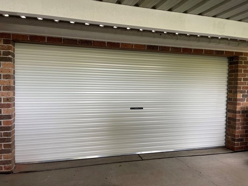 New Steel-line Door Replacement with Merlin Motor in Bradbury ...