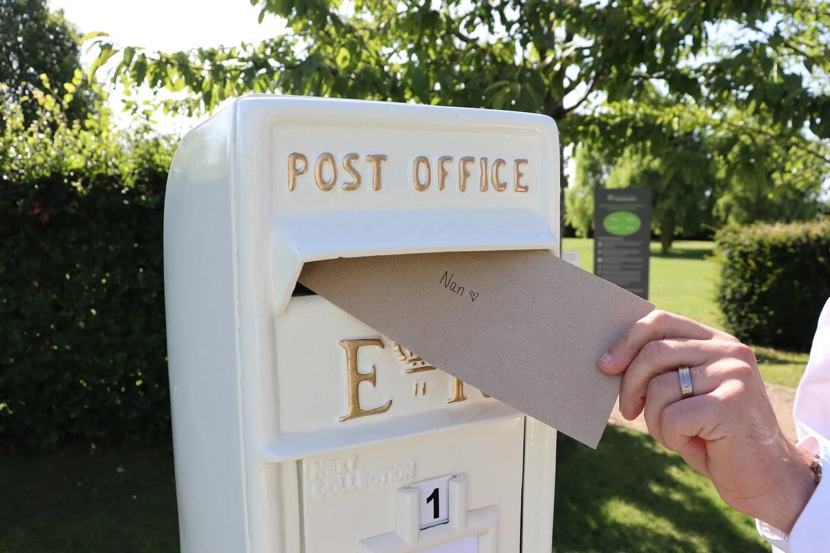 Letters to loved ones post box — South Lincolnshire Crematorium