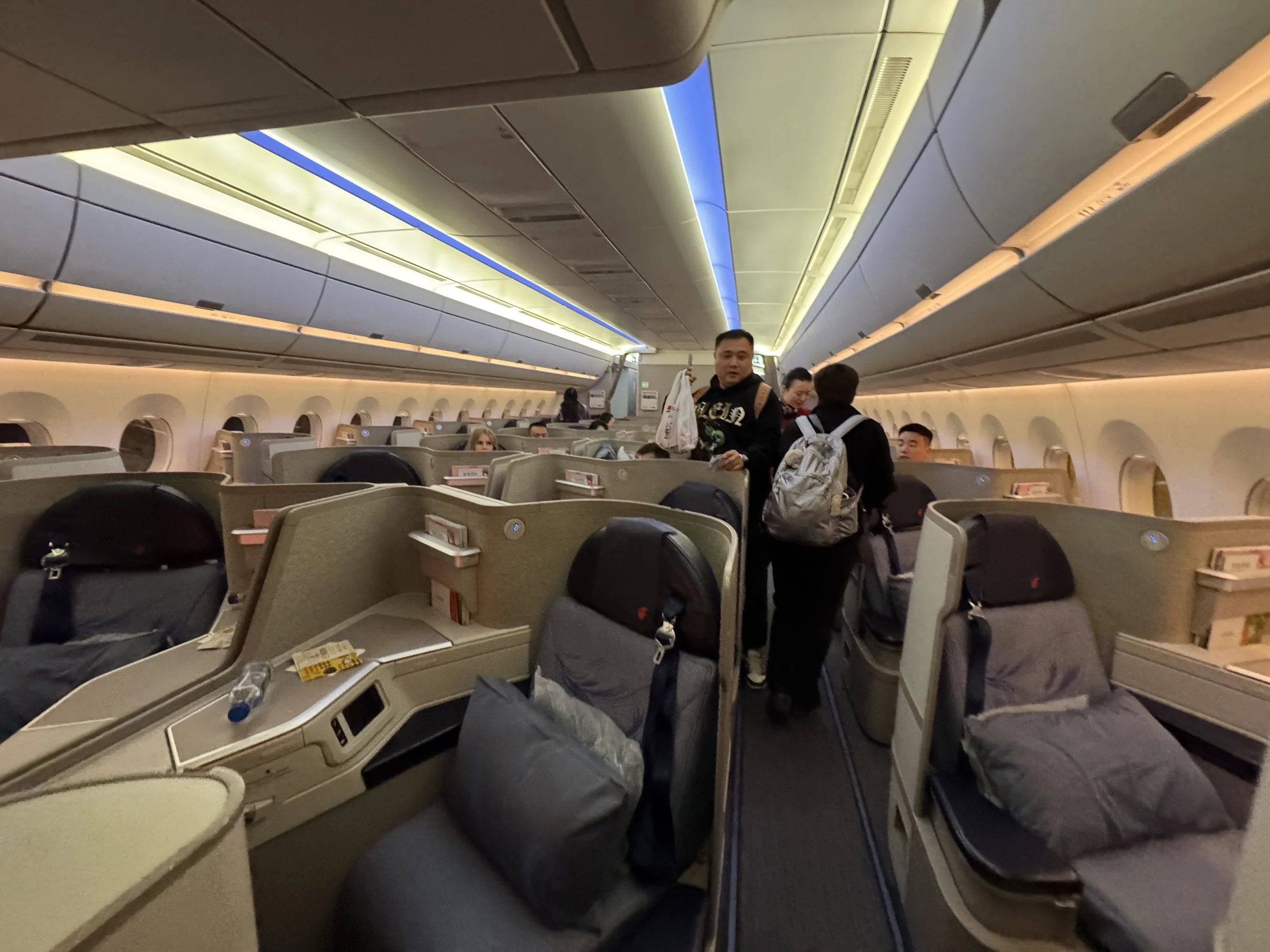 Review - Air China Business Class A350-900 Chengdu Shuangliu to ...