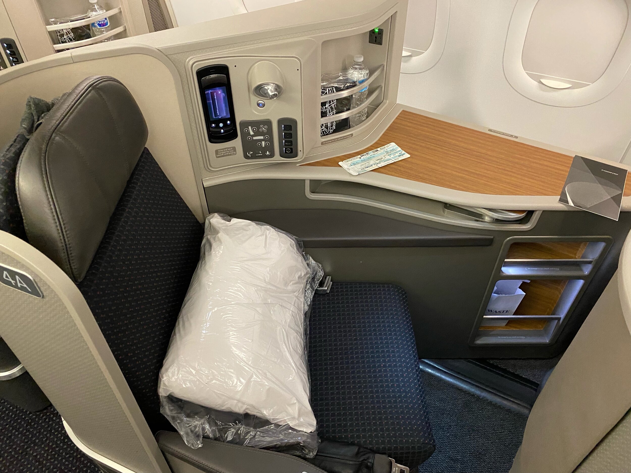 Review - American Airlines Transcontinental First & Business Class ...