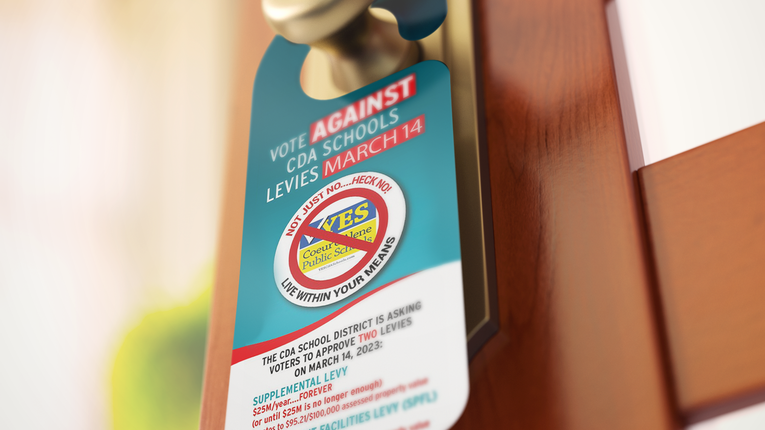 De-Bunking The Cd’A Press: Anti-Levy Fliers Aren’t “Un-American” or ...