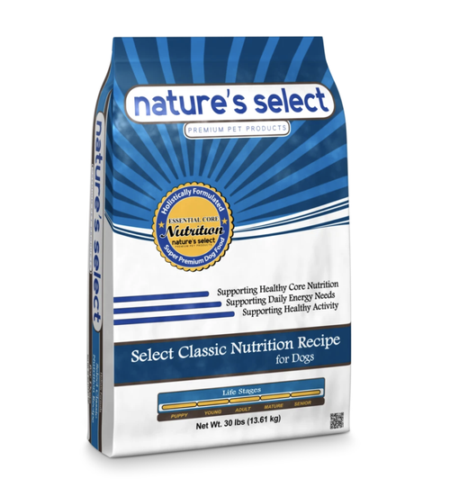 Select Classic Recipe — Nature's Select Premium Pet Products