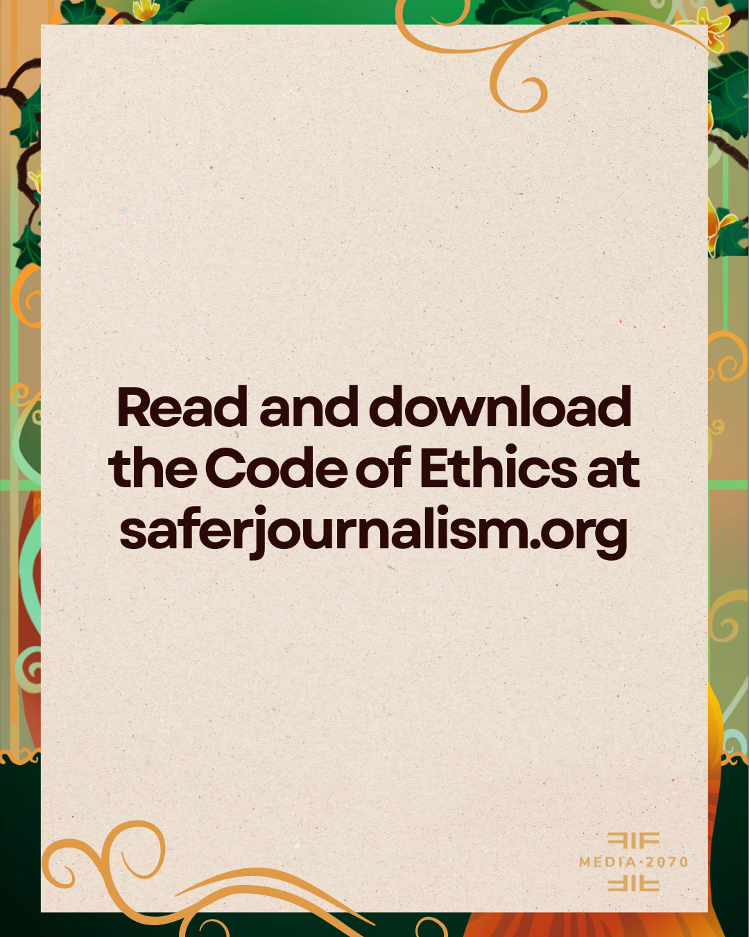 A Code of Ethics for Safer Journalism: How we did it and how to use it ...