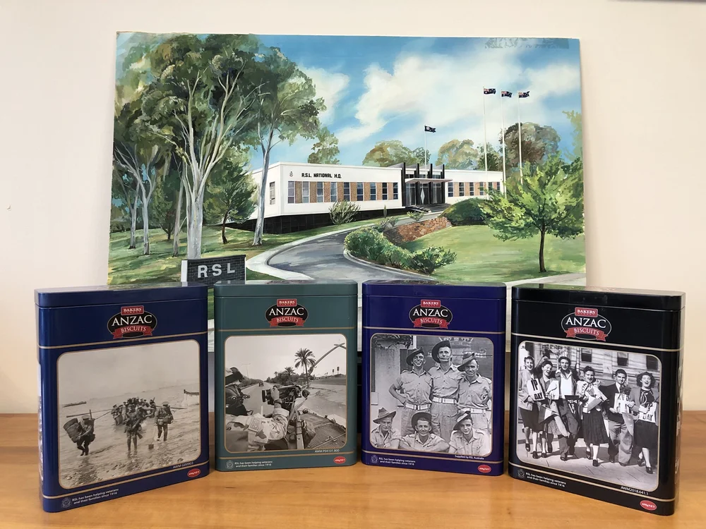 Anzac Biscuit Tin Sales Supporting Veterans — RSL Australia