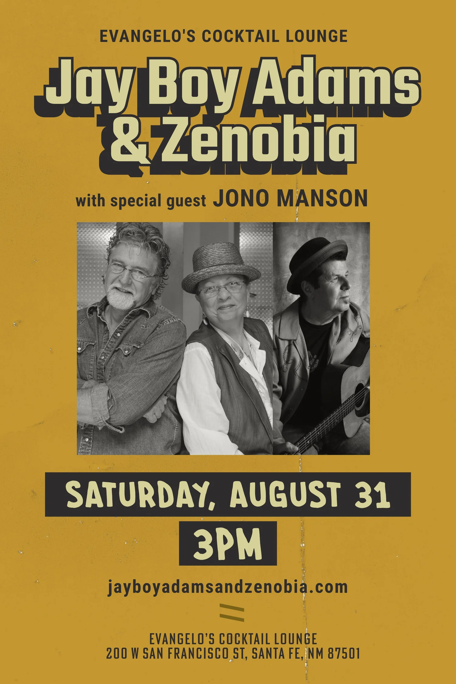 LIVE — Jay Boy Adams