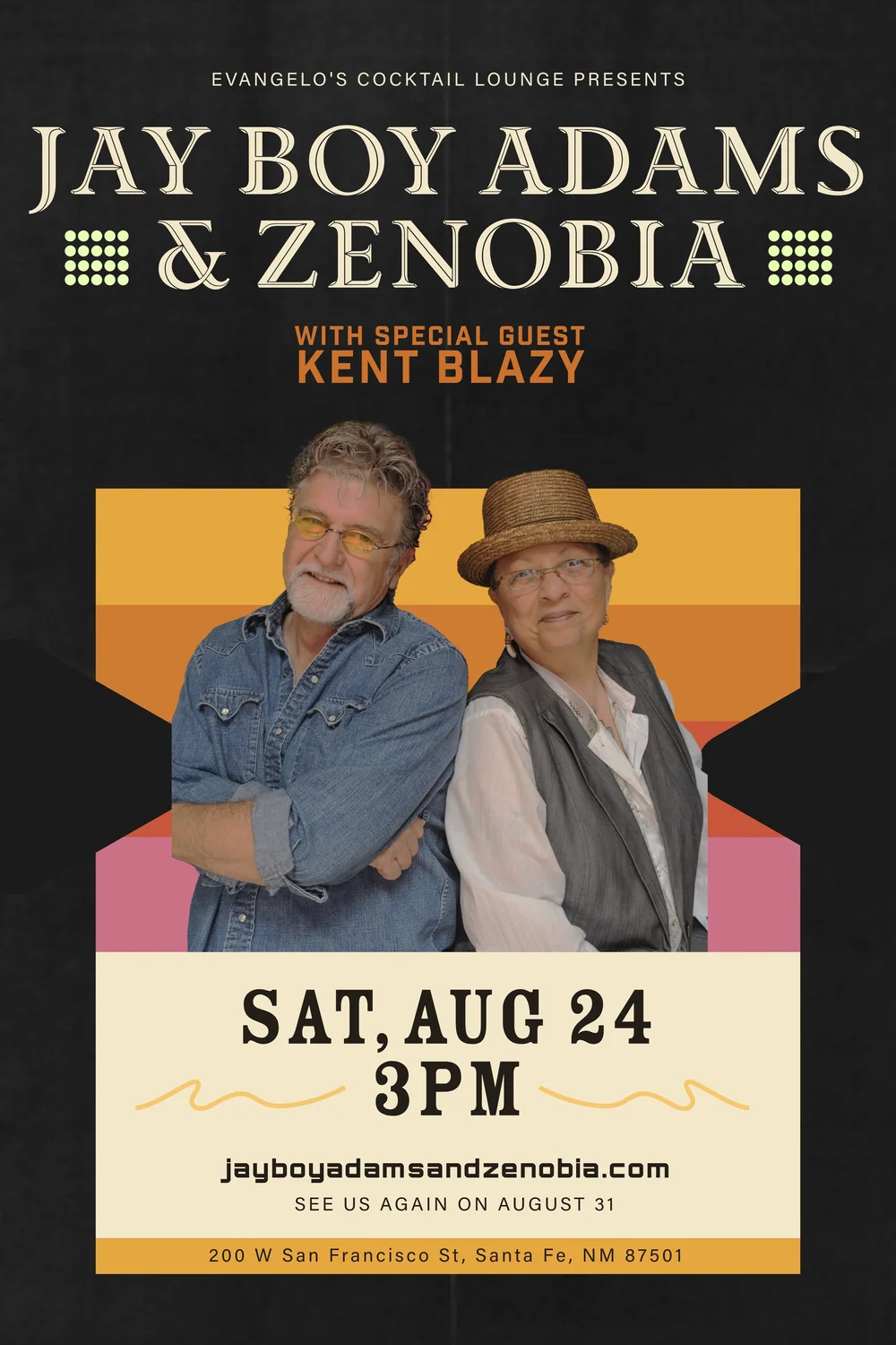 LIVE — Jay Boy Adams