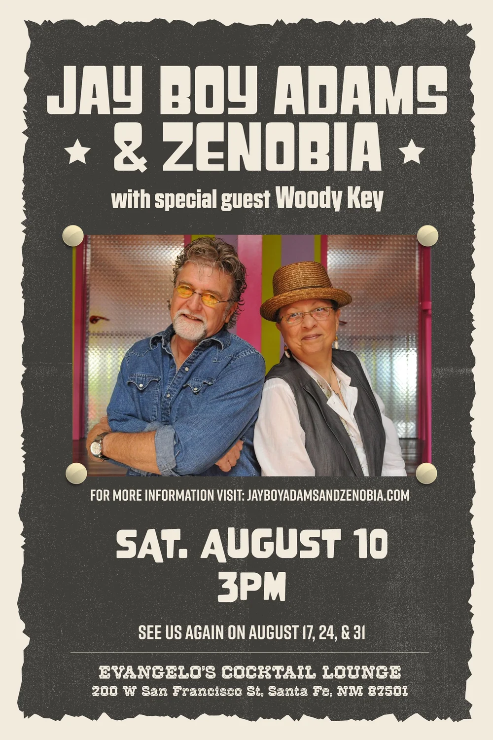 LIVE — Jay Boy Adams