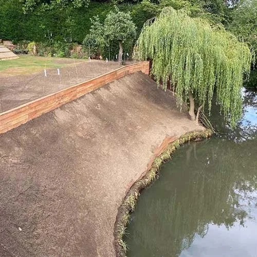Bank repair and stabilisation on the River Uck, East Sussex — A.G.A. Group