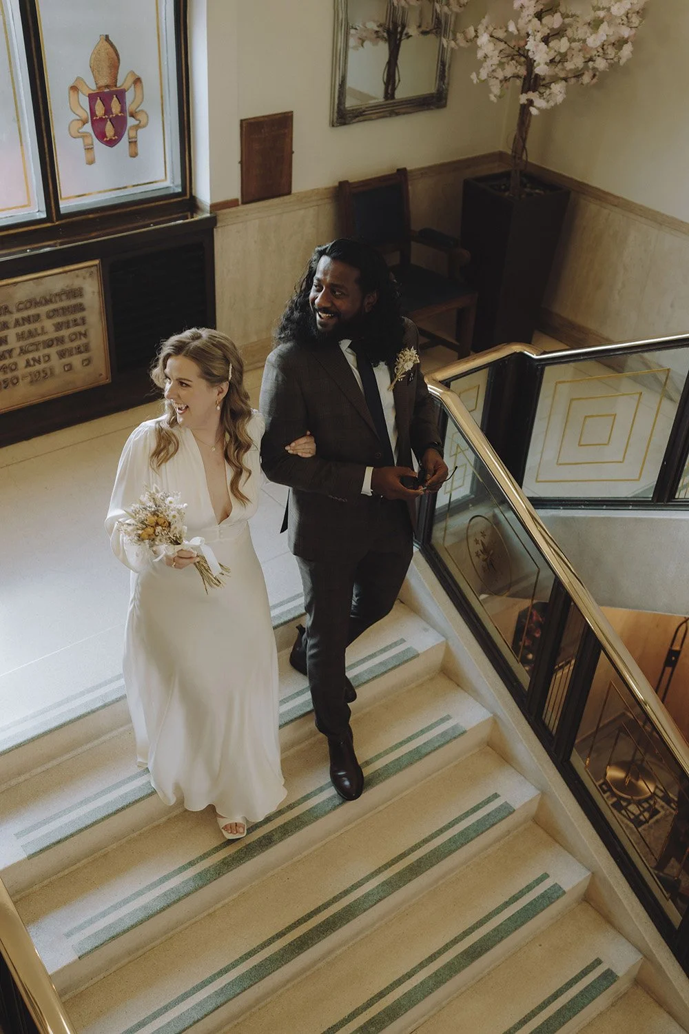 Intimate Sale Town Hall Wedding - Nikhil & Kathryn