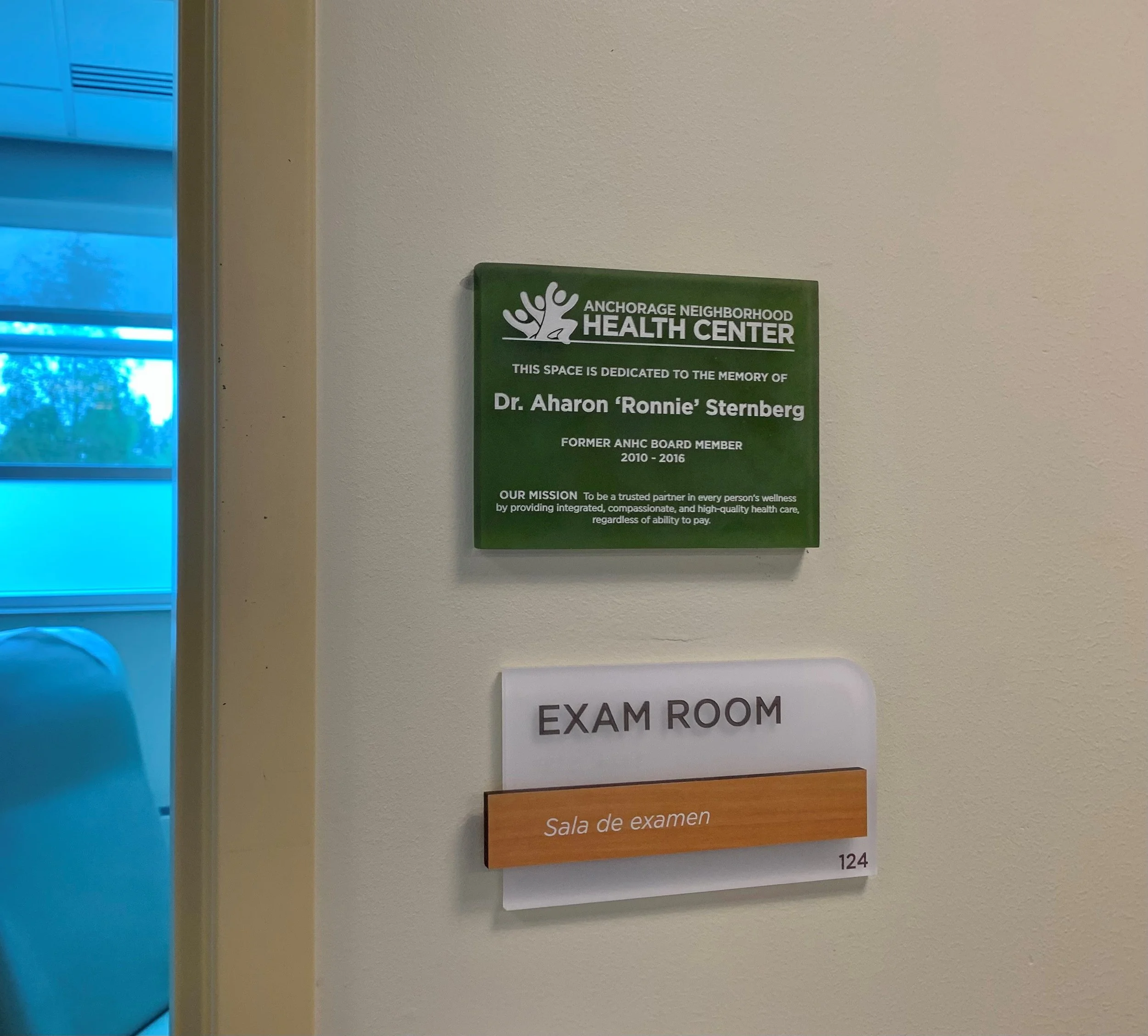 Honoring Dr. Sternberg — Anchorage Neighborhood Health Center