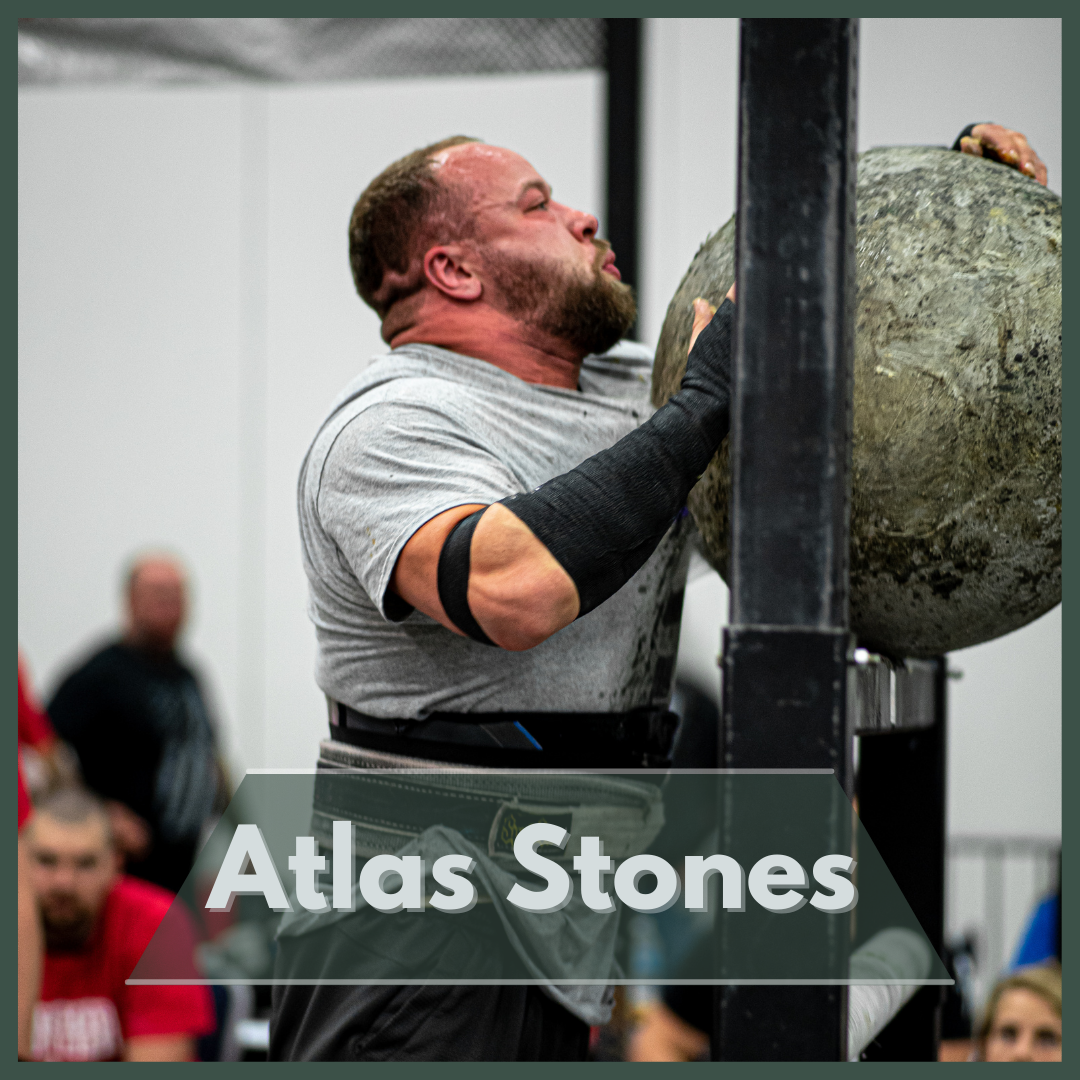 Strongman Atlas Stone Training