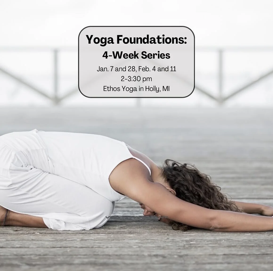 Yoga Schedule, Holly, MI — Ethos