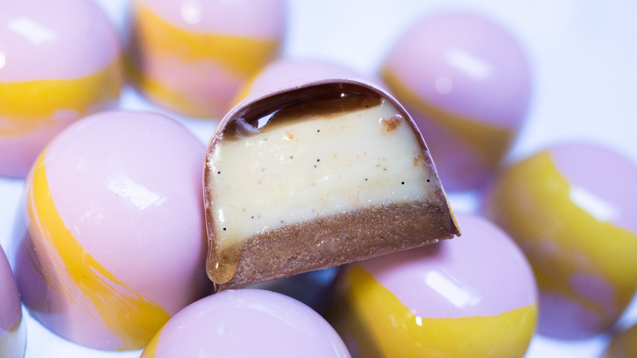 Chocolate bonbons and confections