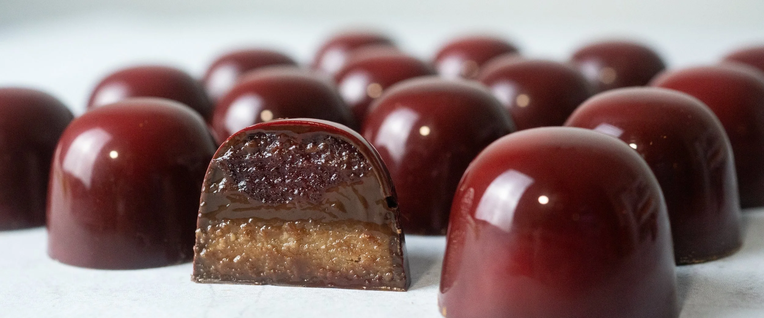 Chocolate bonbons and confections