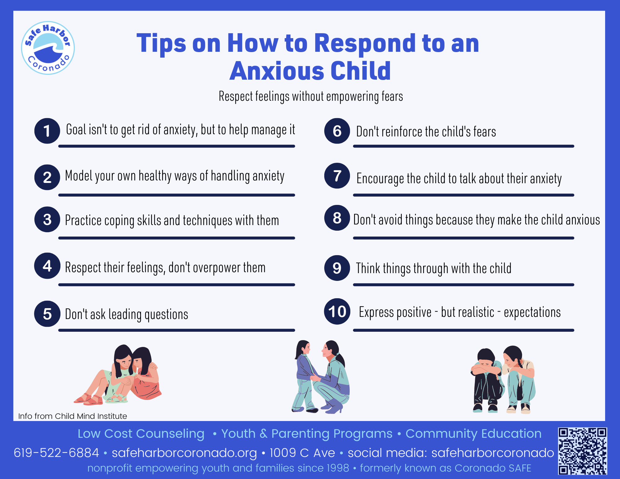 Tips Tools To Help With Anxiety Safe Harbor Coronado