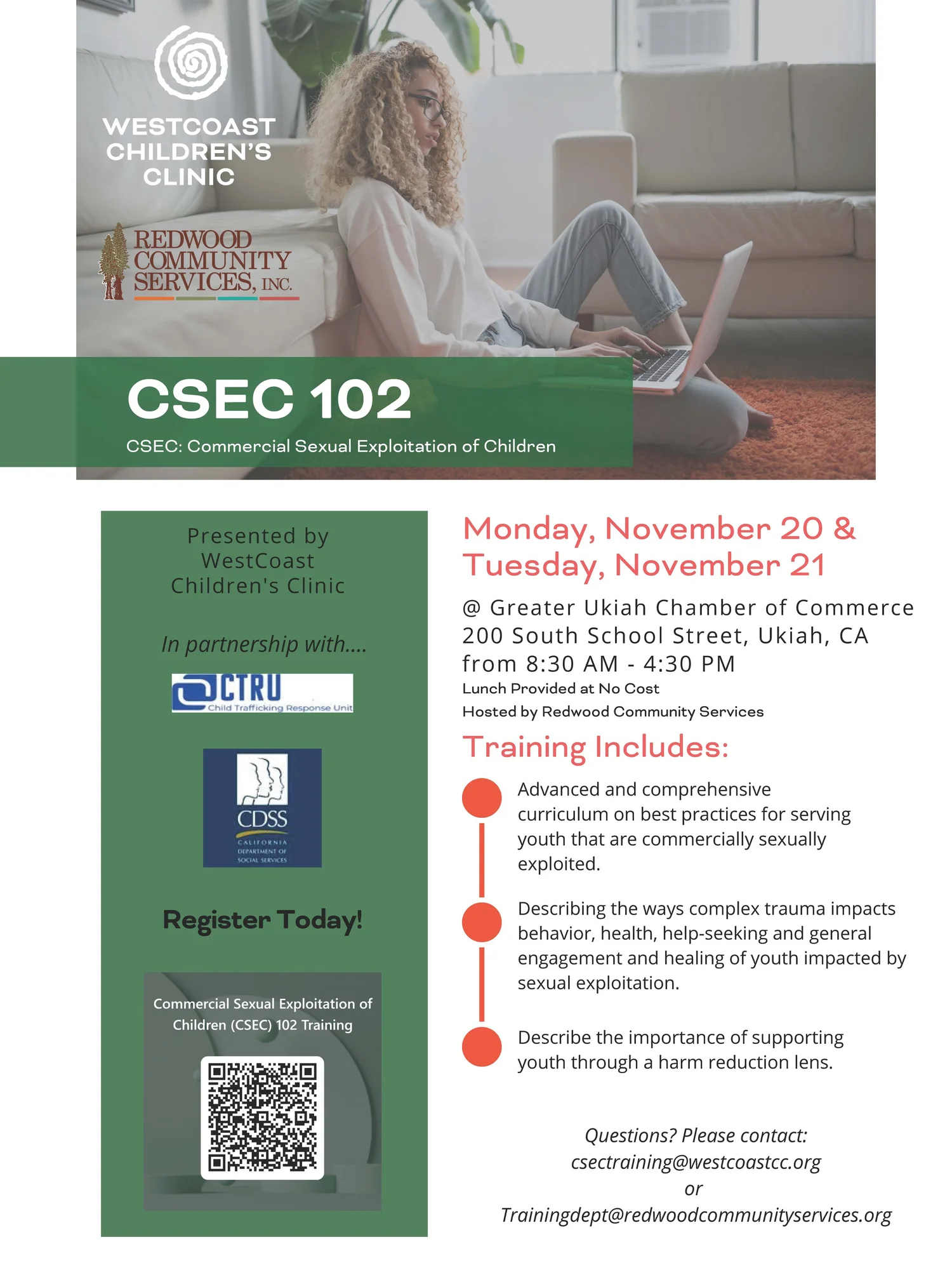 CSEC 102: Advanced Training on Commercial Sexual Exploitation of ...