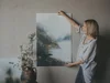 maria wigge: Måleri, Konsttryck och konstkurser i Sverige
