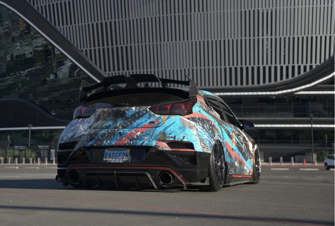 ADRO HYUNDAI VELOSTER N REAR DIFFUSER — MOK auto