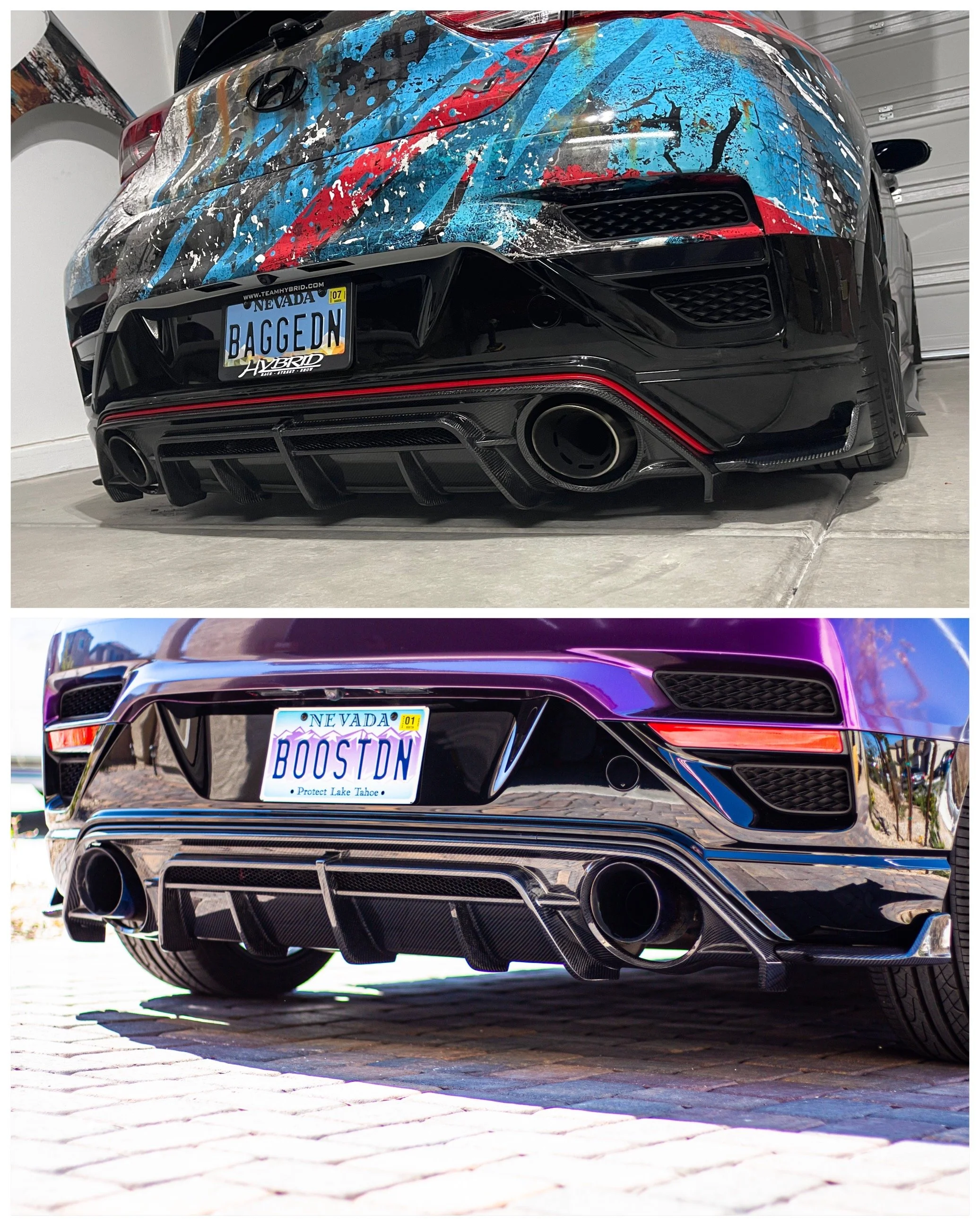 ADRO HYUNDAI VELOSTER N REAR DIFFUSER — MOK auto