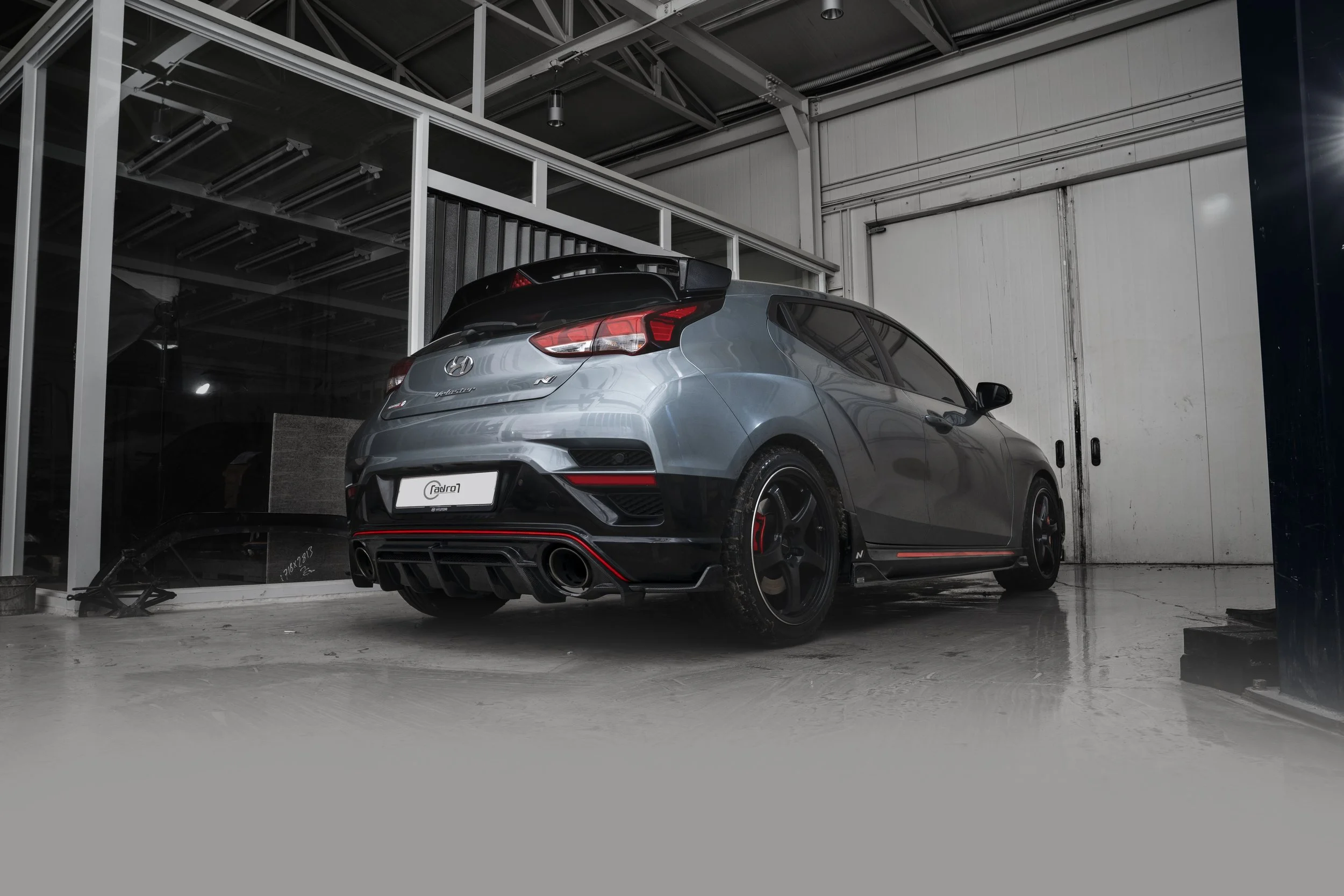 ADRO HYUNDAI VELOSTER N REAR DIFFUSER — MOK auto