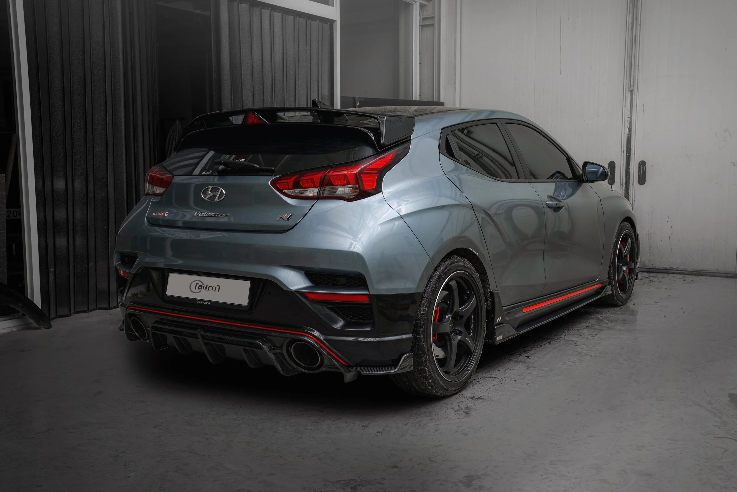 ADRO HYUNDAI VELOSTER N REAR DIFFUSER — MOK auto