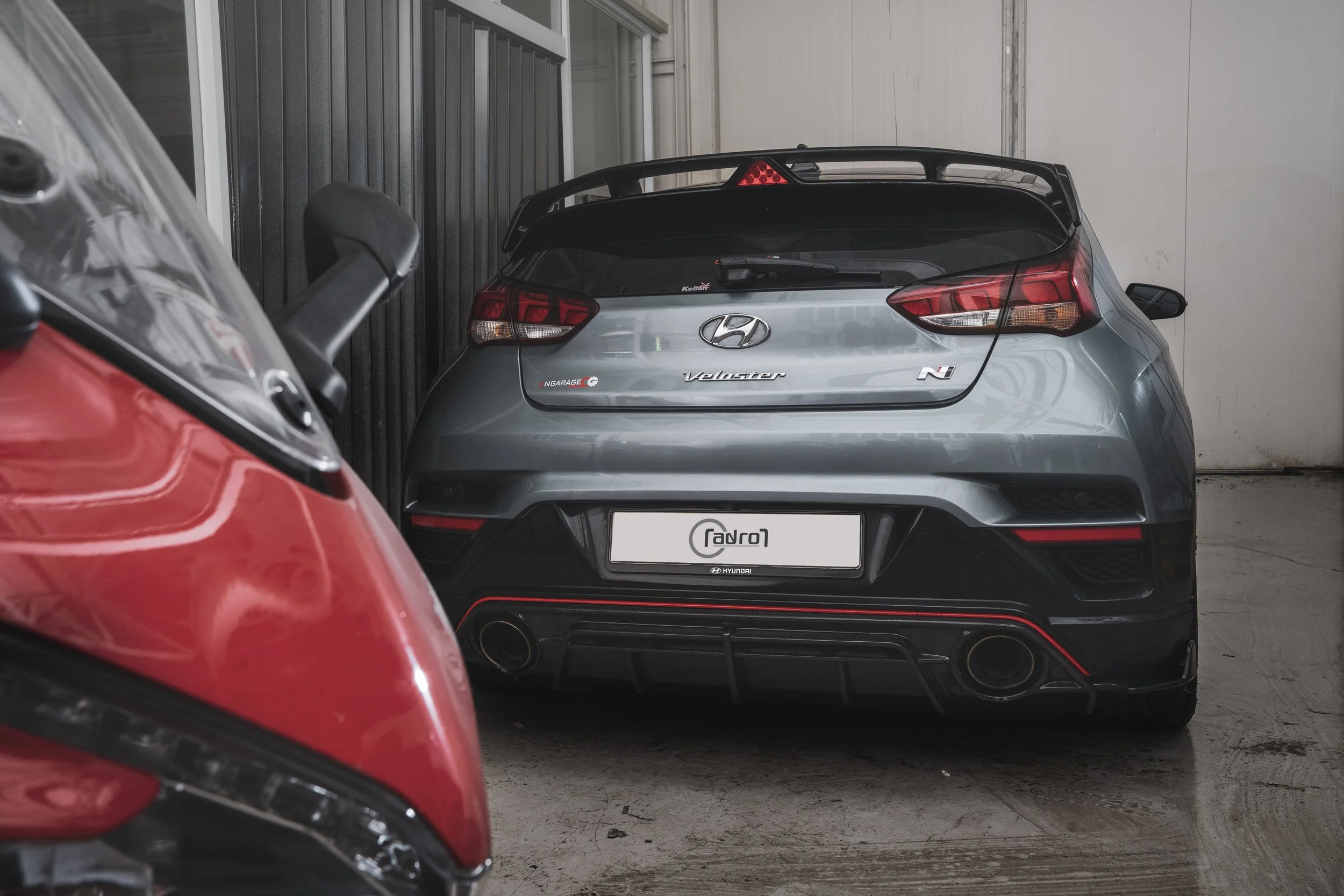 ADRO HYUNDAI VELOSTER N REAR DIFFUSER — MOK auto