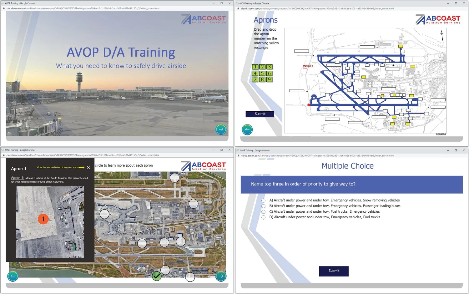 AVOP Training D & D/A YVR — ABCoast Aviation Services