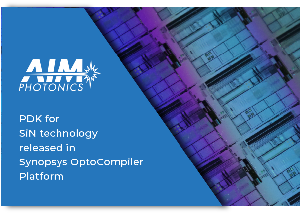 AIM Photonics Process Design Kit for SiN Technology Released in Synopsys OptoCompiler Platform ...