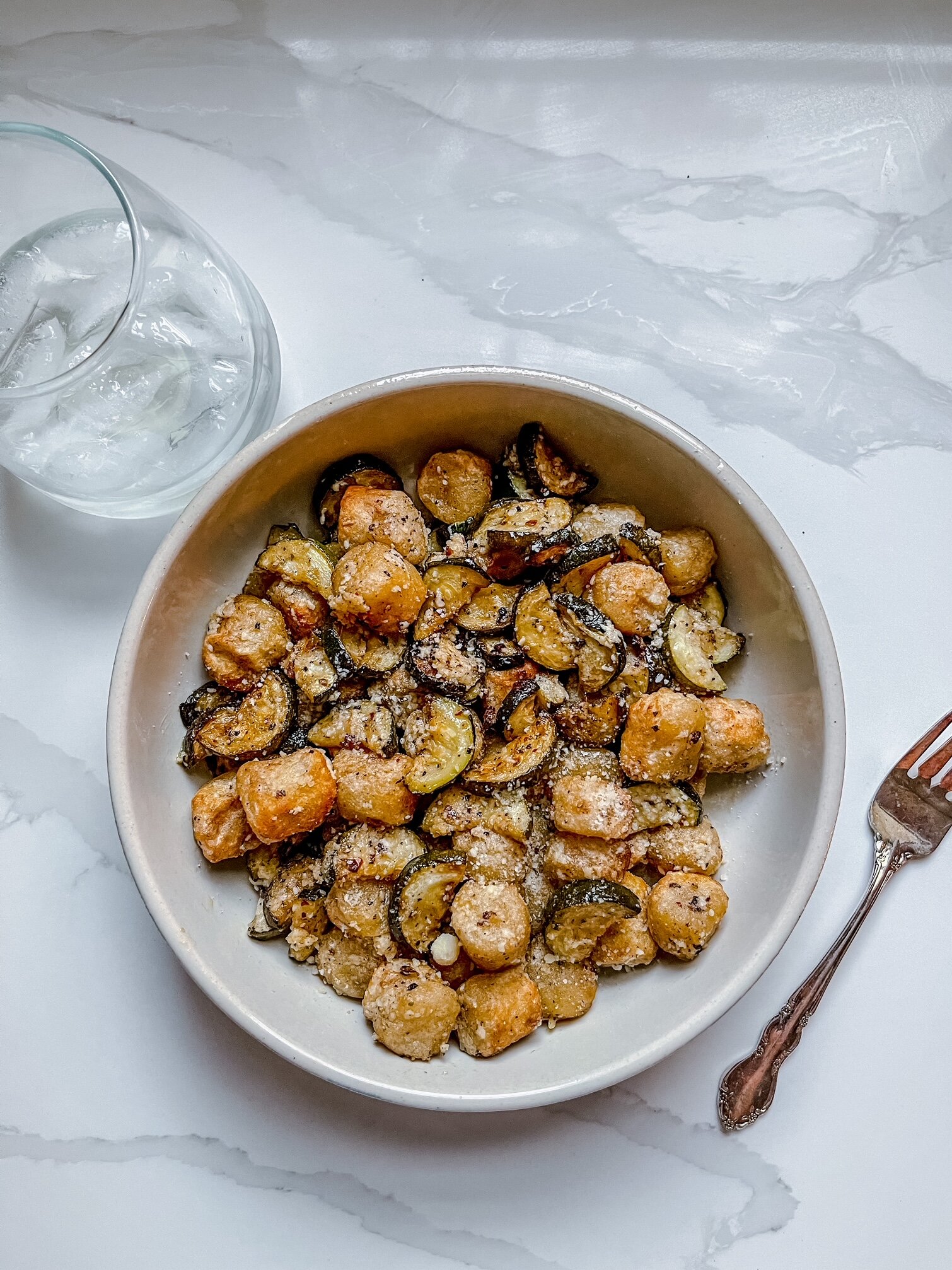 Zucchini Cauliflower Gnocchi — All Types of Bowls