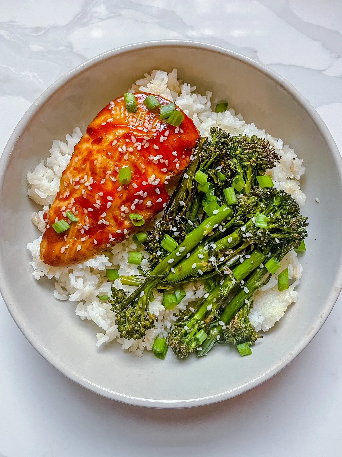 Grilled Chicken With White Rice