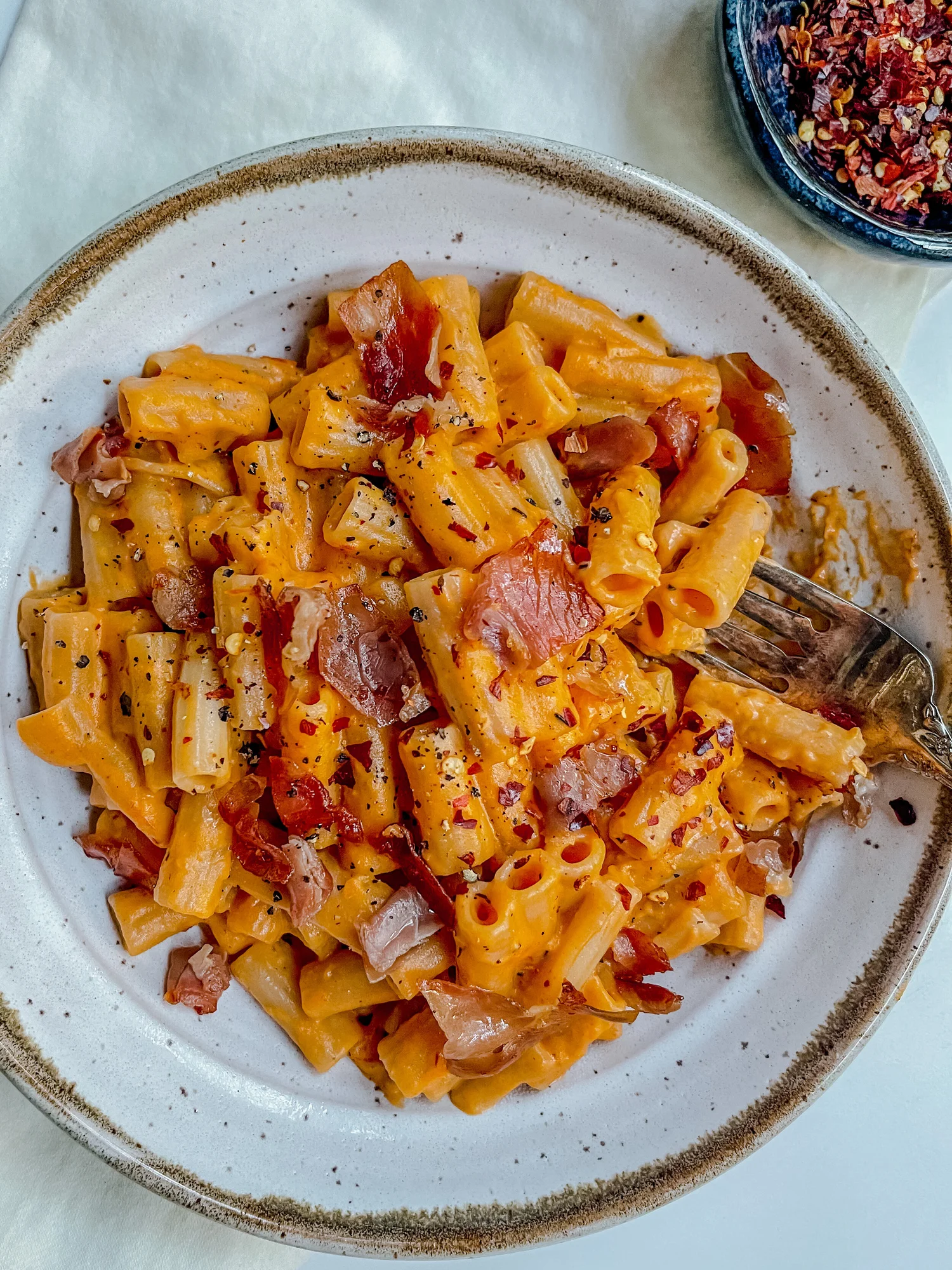 Butternut Squash Alla Vodka With Fried Prosciutto — All Types of Bowls