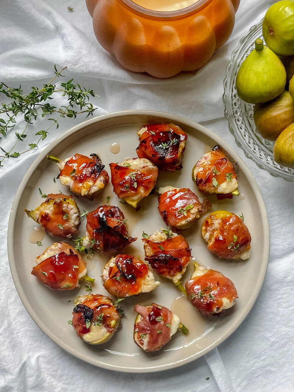 Goat Cheese Stuffed Figs with Prosciutto — All Types of Bowls