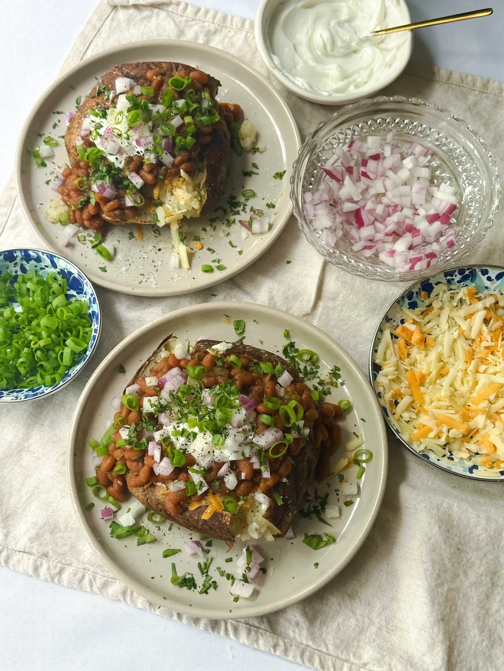 Loaded Jacket Potatoes — All Types of Bowls